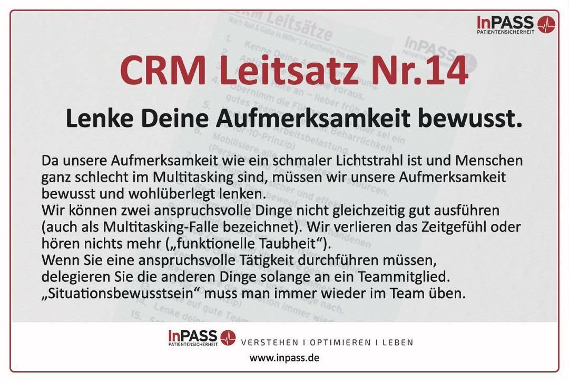 Die 15 CRM-Leitsätze (nach Rall und Gaba) - Kreisverband Nürnberg-Stadt Bildungszentrum