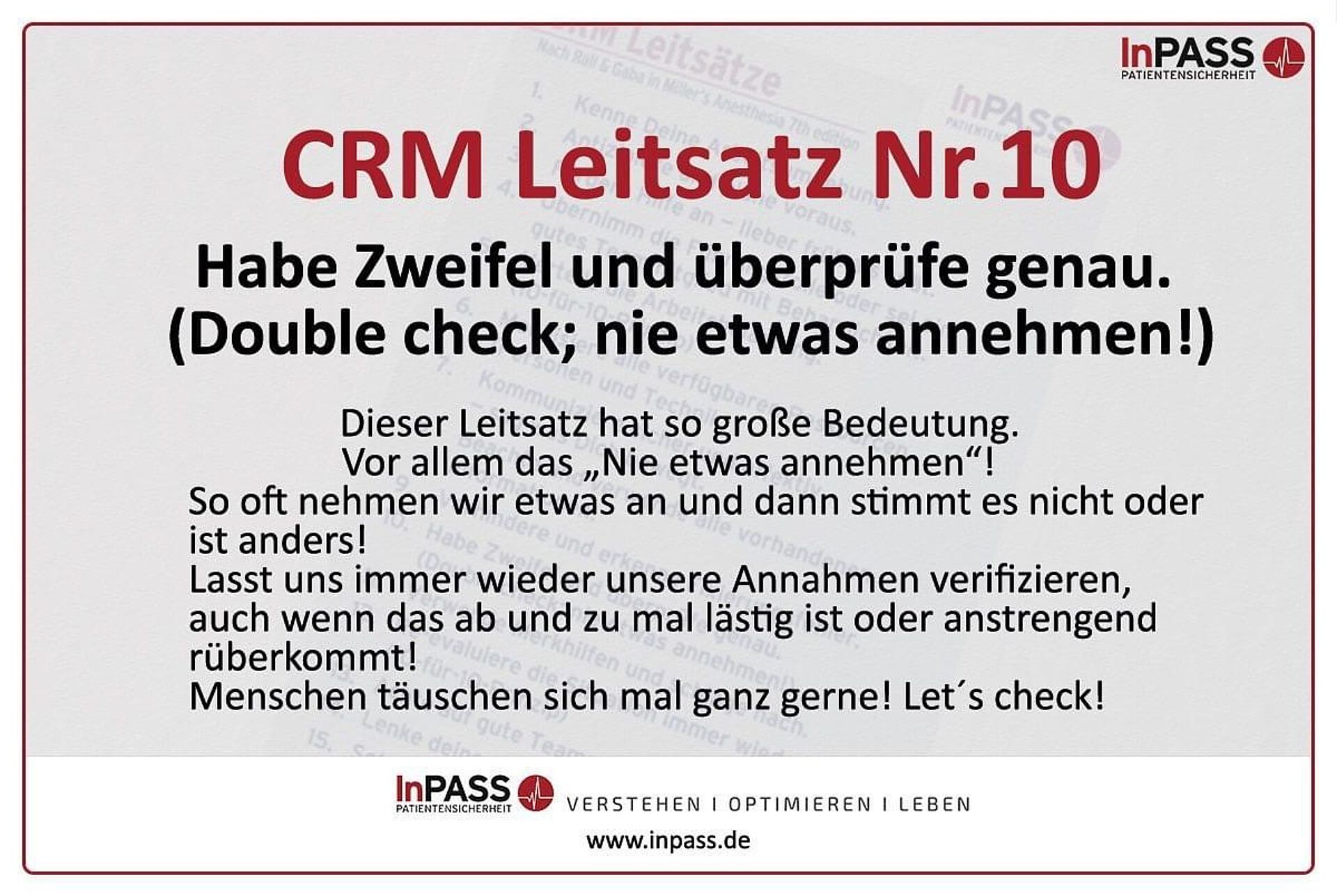 Die 15 CRM-Leitsätze (nach Rall und Gaba) - Kreisverband Nürnberg-Stadt Bildungszentrum